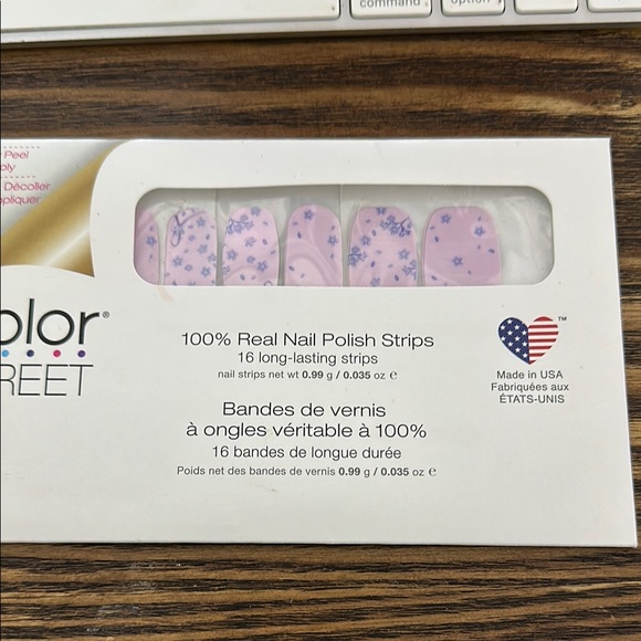 Color Street | Makeup | Forever Loved Color Street Nail Strips Lavender ...